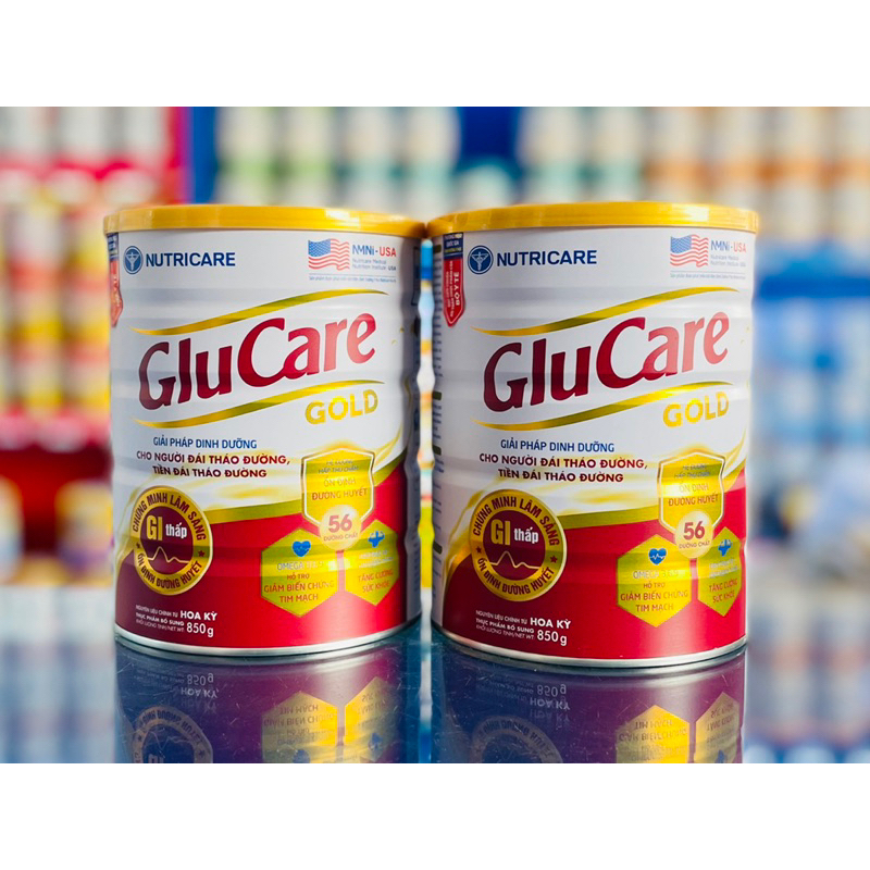 [Combo 2 Lon] Sữa Bột Nutricare Glucare Gold -Dinh dưỡng cho người tiểu đường (850g) | Shopee ...