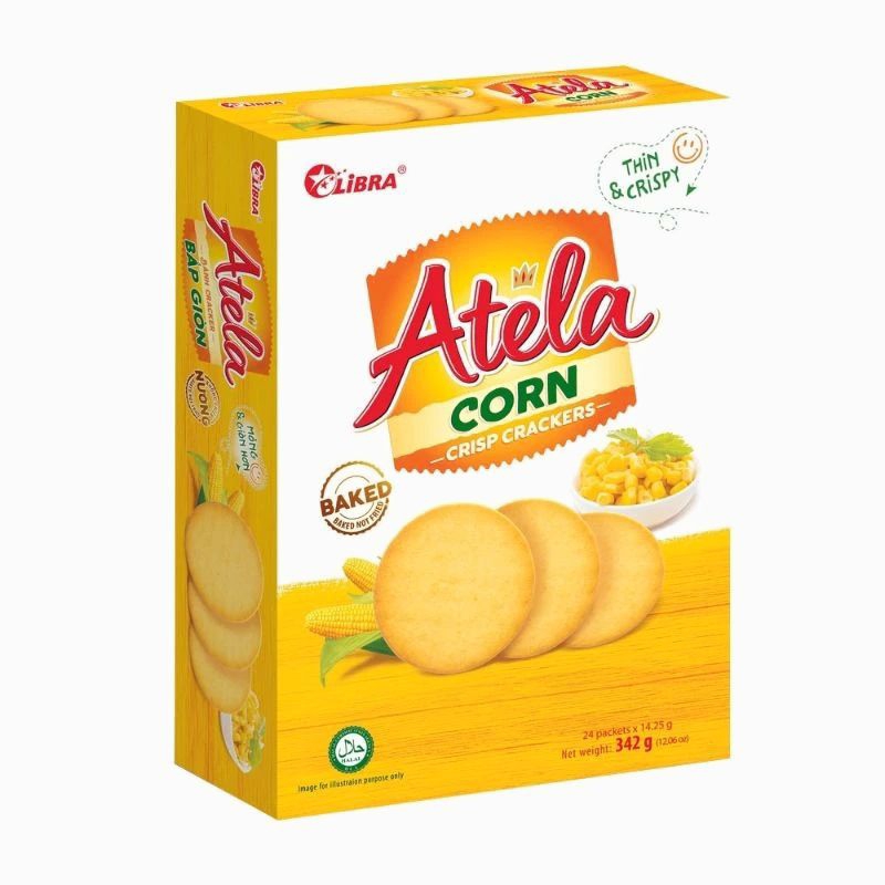 Bánh Quy Cracker Libra Atela(hộp 342g×18gói) | Shopee Việt Nam
