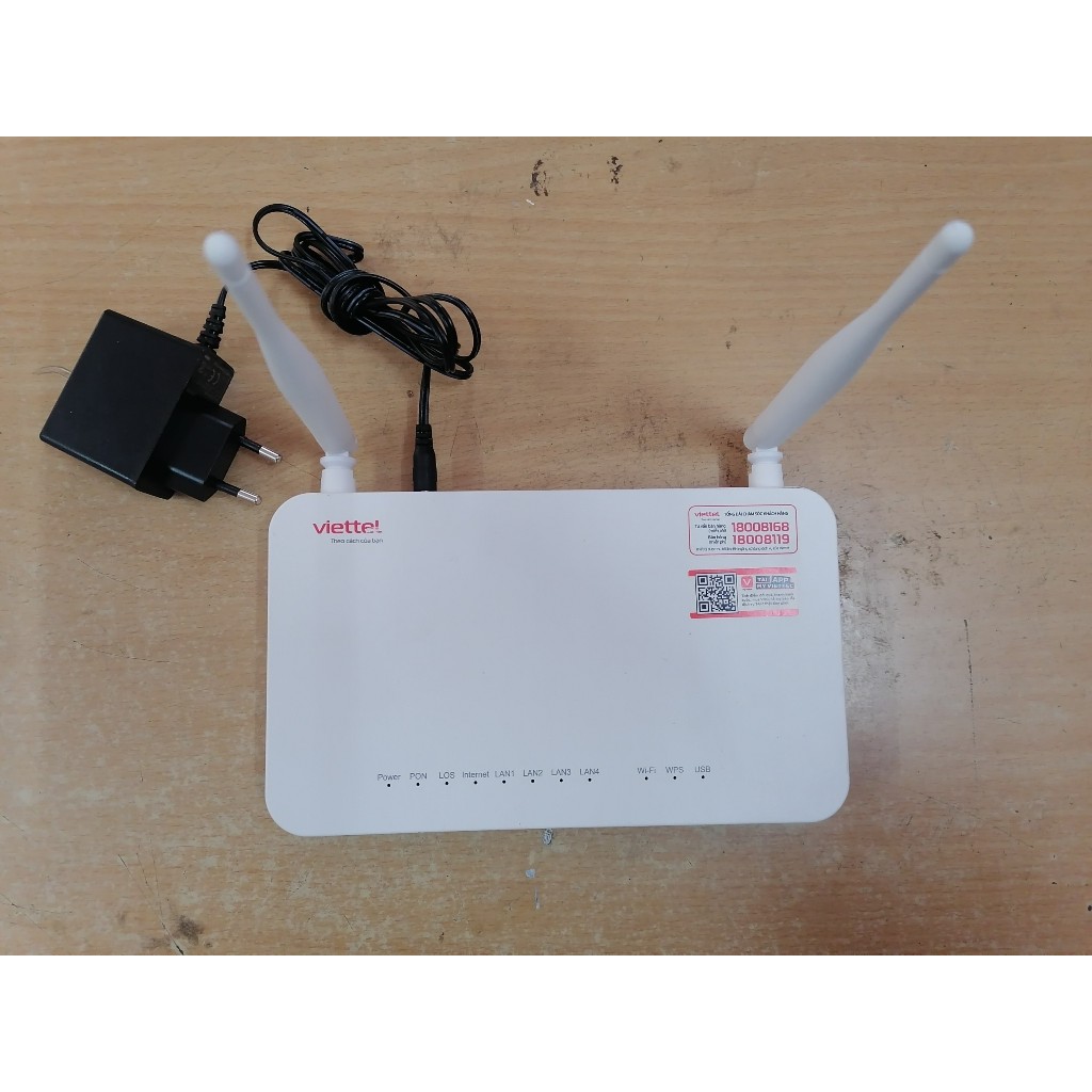 Modem Wifi Quang ZTE ZXHN-F670Y Viettel Hai Băng Tần 2.4G và 5G (Hàng ...