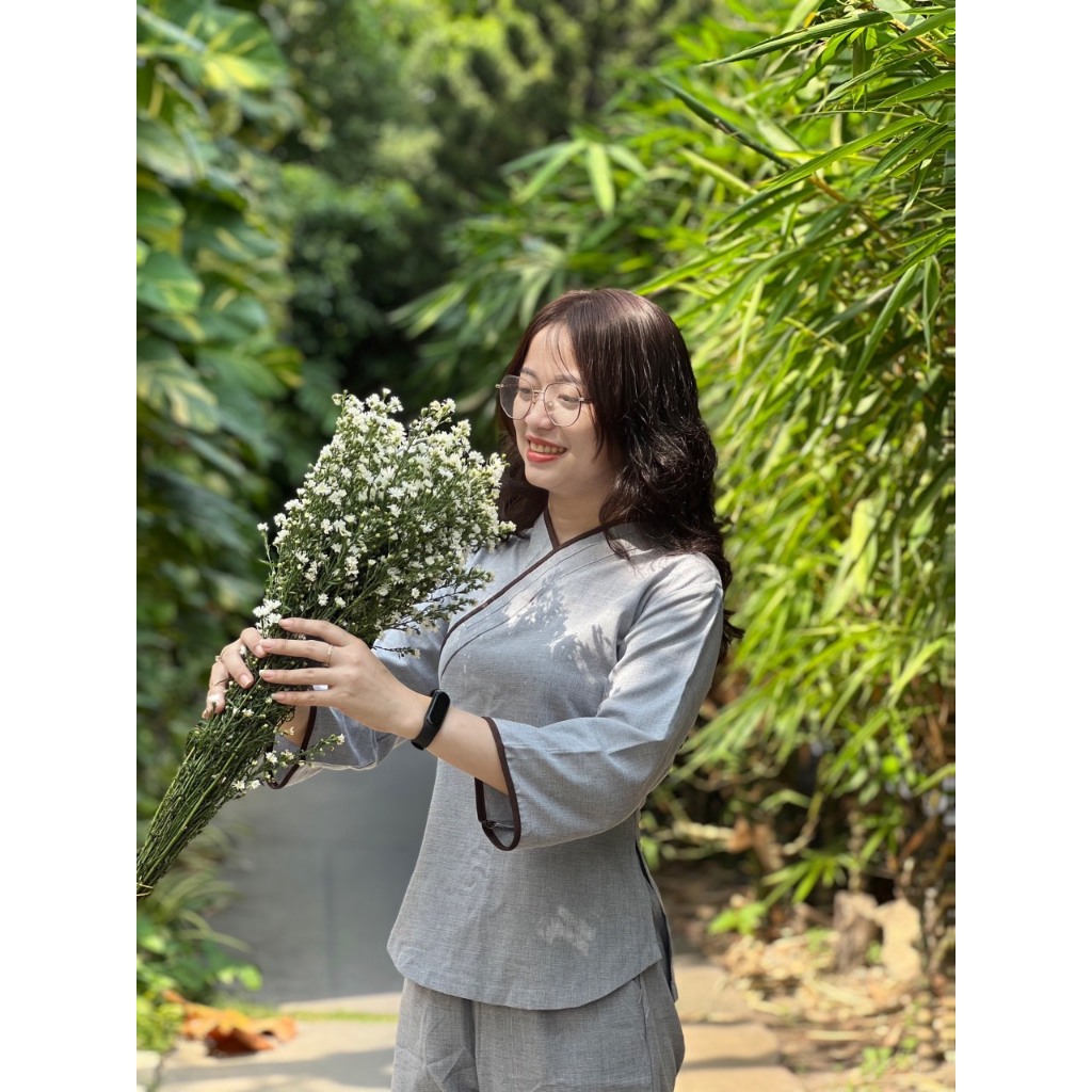 ĐỒ LAM ĐI CHÙA # CHUYÊN SỈ ĐỒ LAM MẪU CHUI NHẬT VẢI LINEN CO GIÃN KHÔNG ...