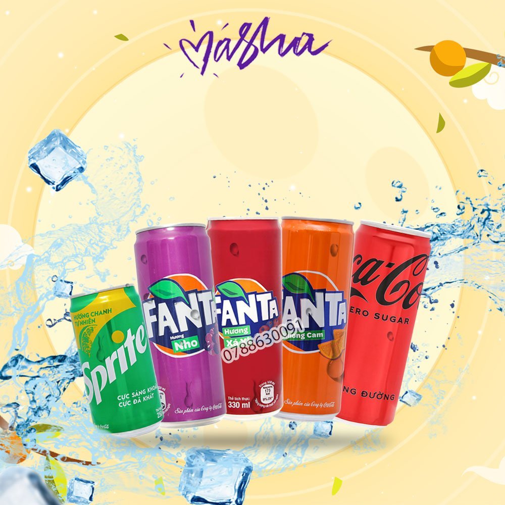 Nước Ngọt Giải Khát Coca Pepsi Fanta Sprite | Shopee Việt Nam