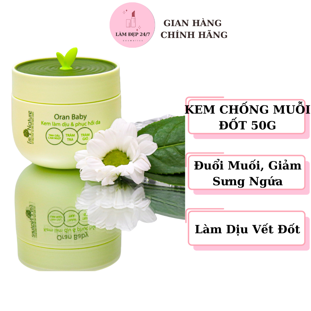 Kem Bôi Chống Muỗi Đốt Oran Baby - Làm Dịu Vết Muỗi Đốt - Giảm Sưng ...