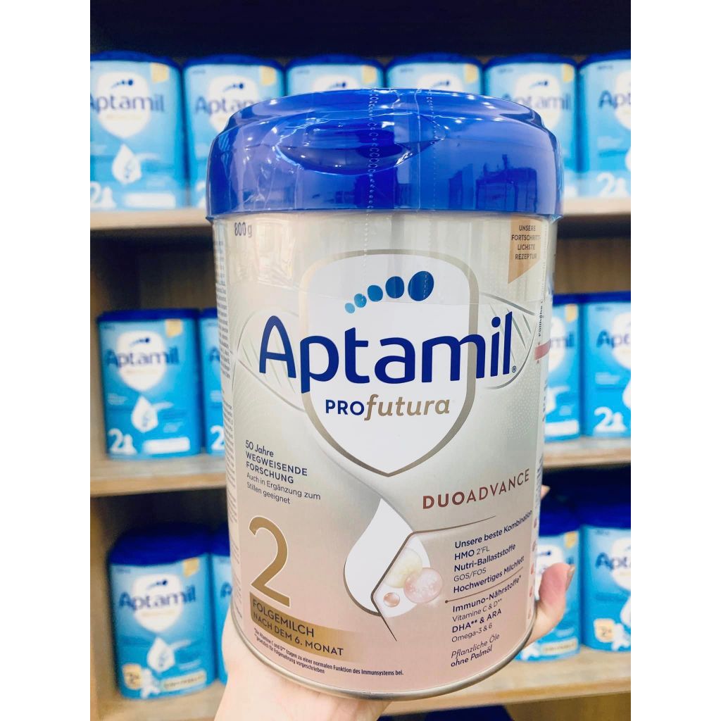 Sữa Aptamil Bạc 2 Aptamil Profutura Nội Địa Đức số 2 800g Cho Bé Từ 6 Tháng - hộp 800gr - DATE ...