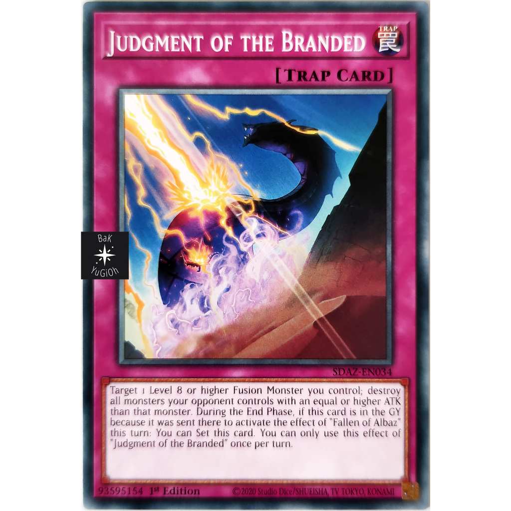[BaK Yu-Gi-Oh!] [Thẻ Bài Chính Hãng] Judgment of the Branded |EN| Common | Shopee Việt Nam