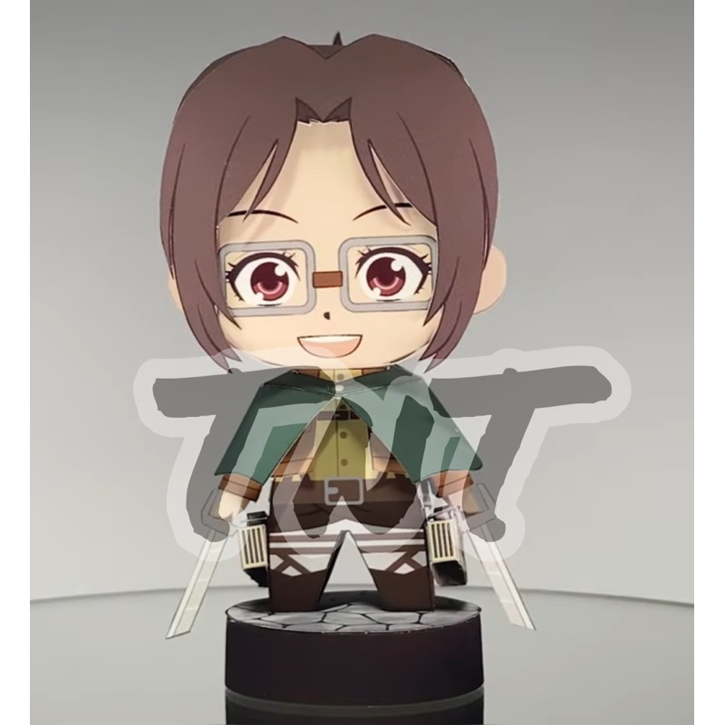 [Attack On Titan] - Mô hình giấy Anime Chibi Hange Zoe | Shopee Việt Nam