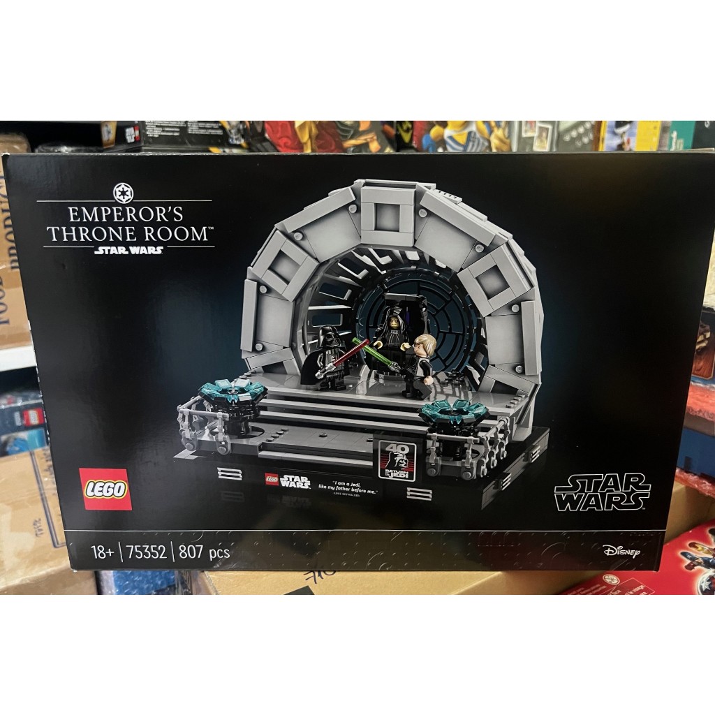 [CÓ SẴN] LEGO 75352 - Star Wars - Emperor's Throne Room Diorama [CHÍNH ...