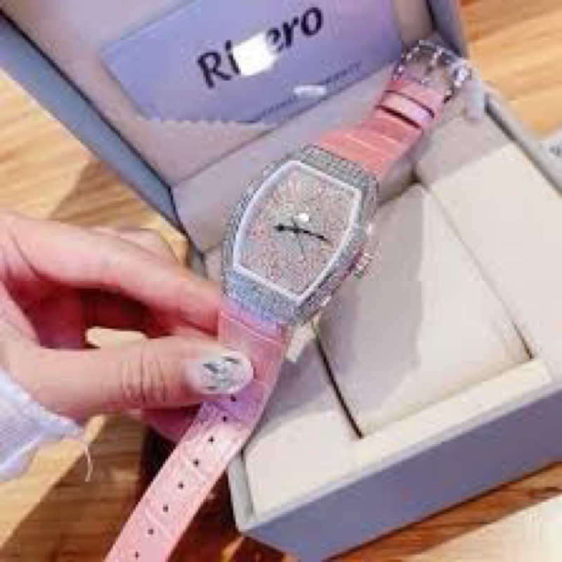 [Chính Hãng 100%] Đồng Hồ Nữ Rivero R9006 (9006) Mặt full Đá Siz 32mm ...