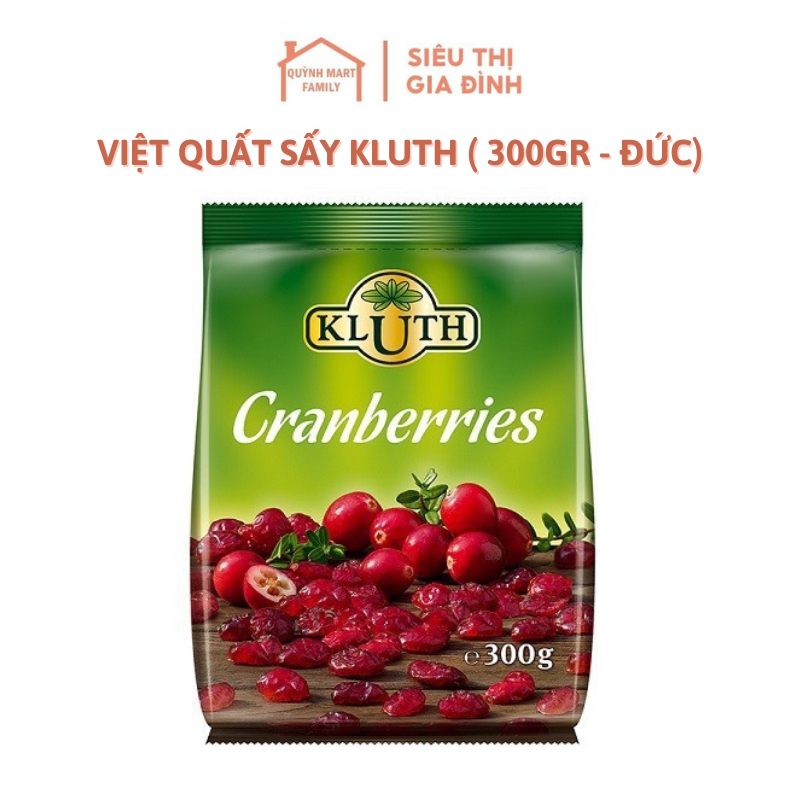 Việt quất sấy KLUTH ( 300gr - Đức) | Shopee Việt Nam