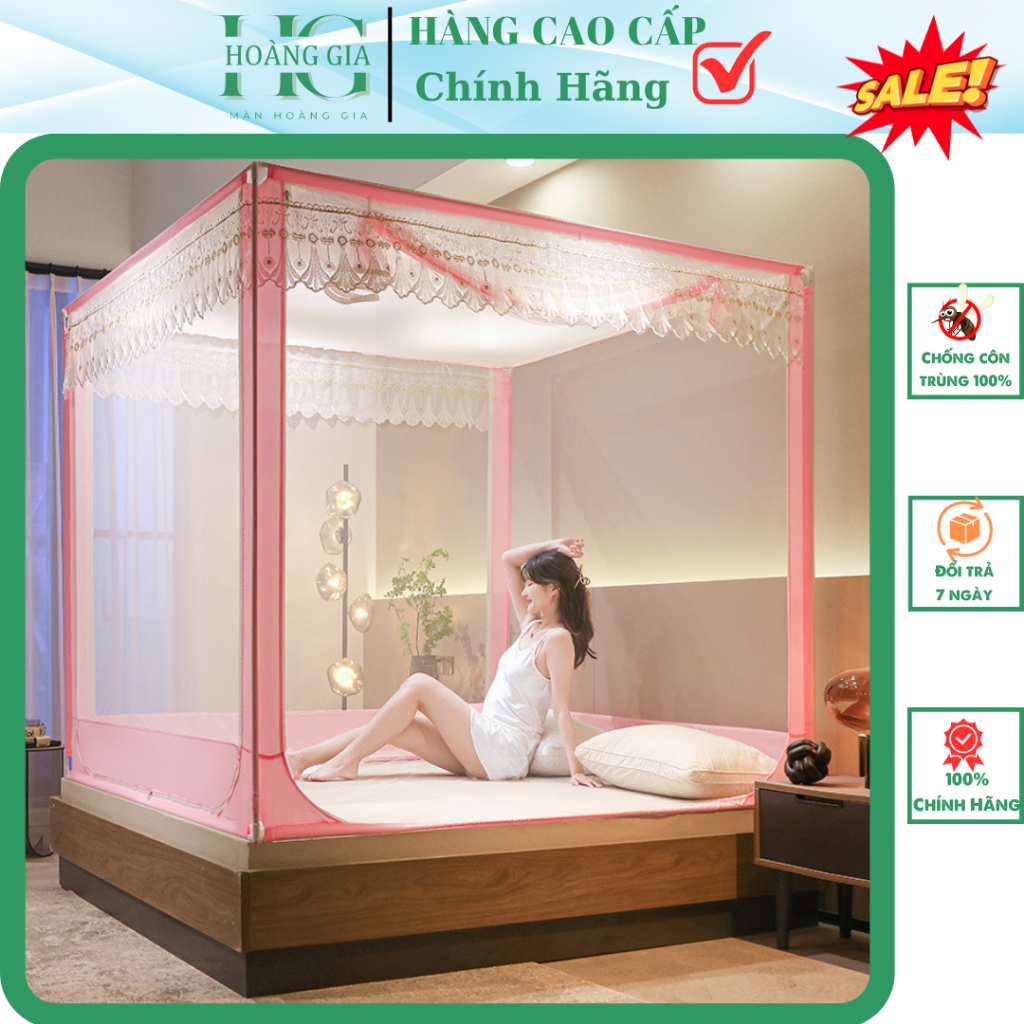 Màn Khung Không Khoan Tường Hoàng Gia, Khung Inox 304 Phi 16 Sang Trọng ...