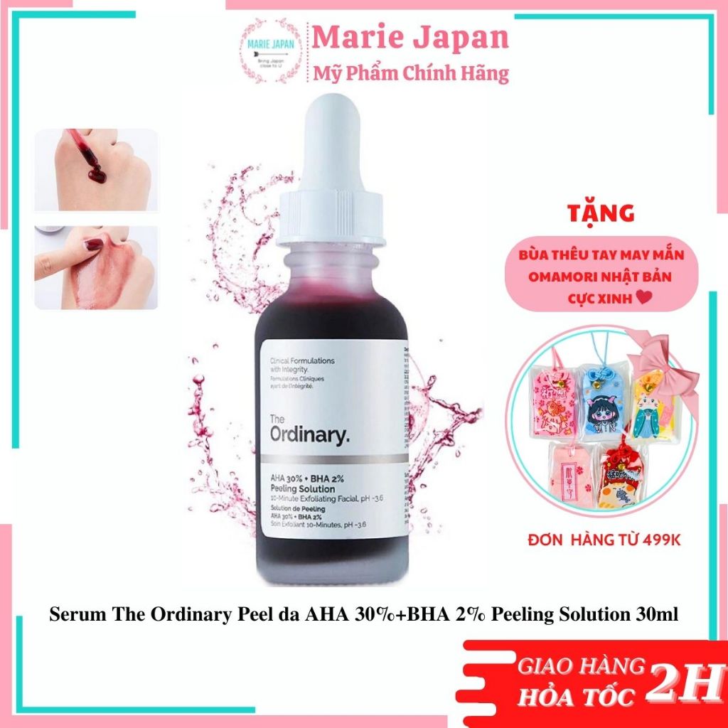 Serum The Ordinary Peel da AHA 30%+BHA 2% Peeling Solution 30ml ...