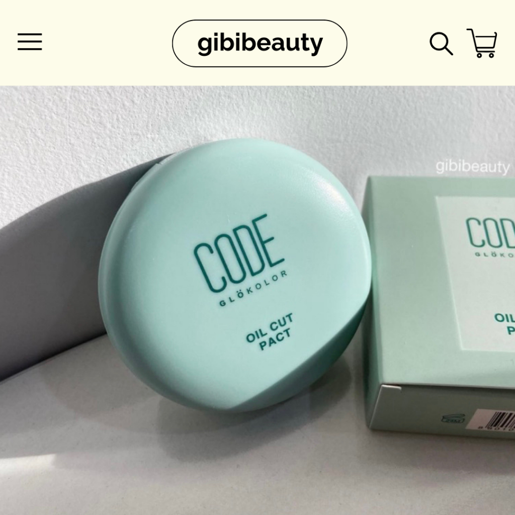 Phấn phủ nén CODE GLOKOLOR Oil Cut Pact | Shopee Việt Nam