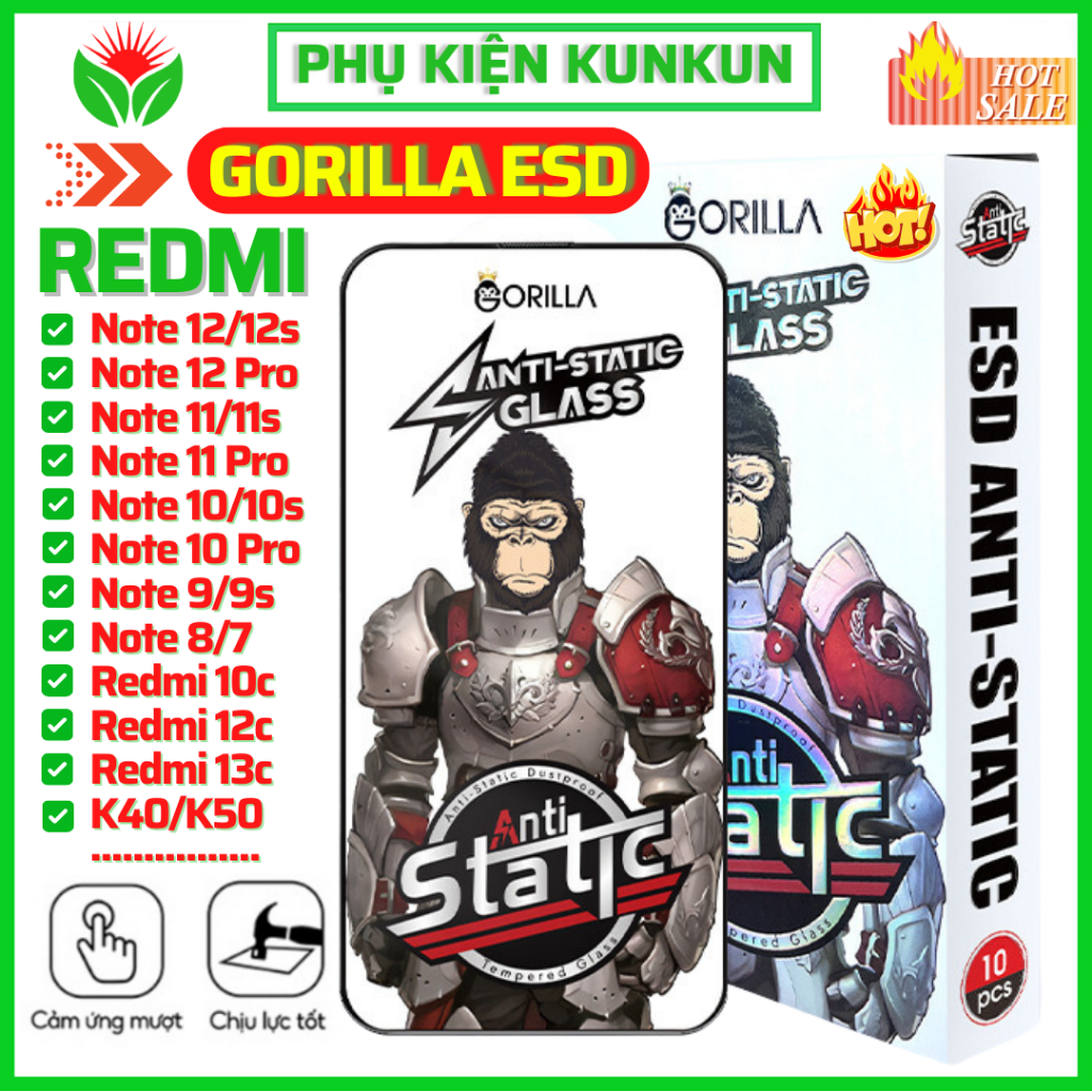 Kính cường lực Redmi Note 13 12 12s 11 11s 10 9 9s 8 Pro 13c 12c 10c K30 K40 K50 K60 Xiaomi 13T ...