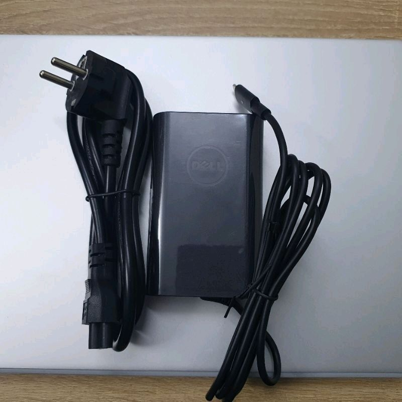 Sạc Laptop Dell Type C 65W 19.5V-3.34A – Kèm Dây Nguồn Hình Oval Dell ...