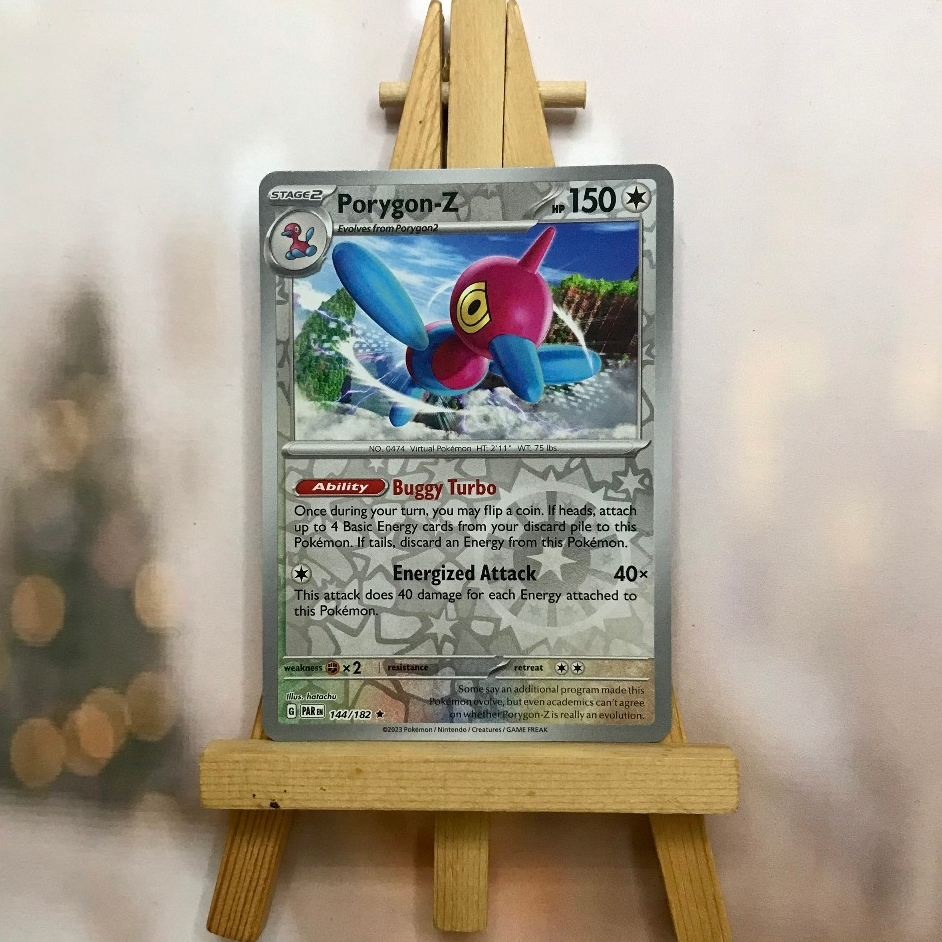 Thẻ hình Pokemon Porygon-Z 144/182 - Lá bài lẻ Holo Rare Reverse Holo ...