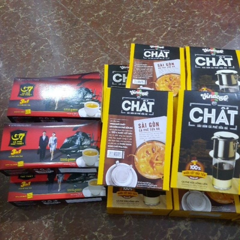 CAFE HÒA TAN G7 TRUNG NGUYÊN - CAFE SỮA ĐÁ CHẤT - NESCAFE LATTE vị ...