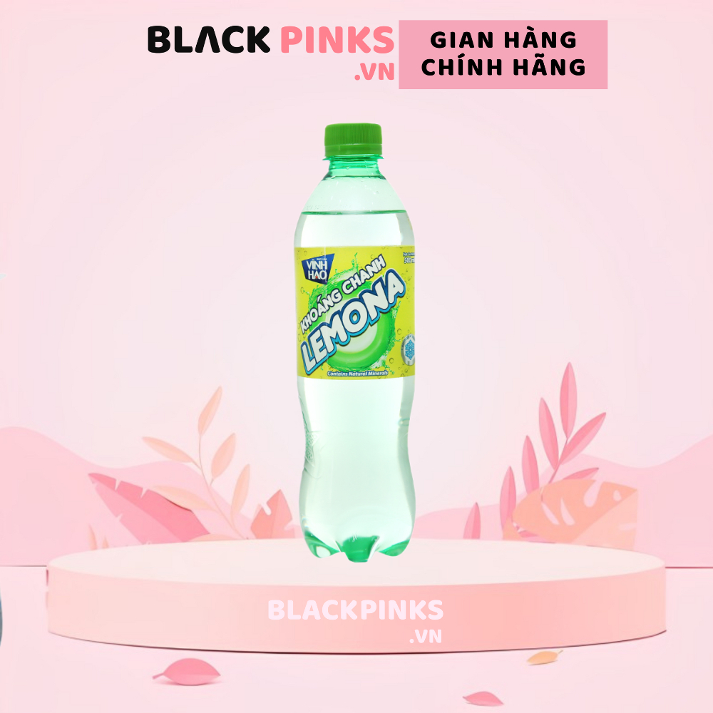 Nước khoáng có ga Vĩnh Hảo Lemona vị chanh 500ml | Shopee Việt Nam