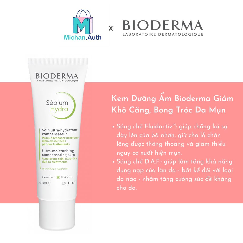 Kem Dưỡng Bio Hydra Sébium 40ml | Shopee Việt Nam