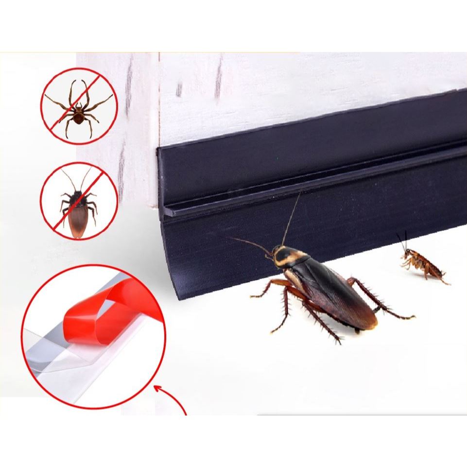 Ron Silicon 96cm [Có 4 Màu] - Thanh nẹp chân cửa chắn gió bụi, Thanh ...