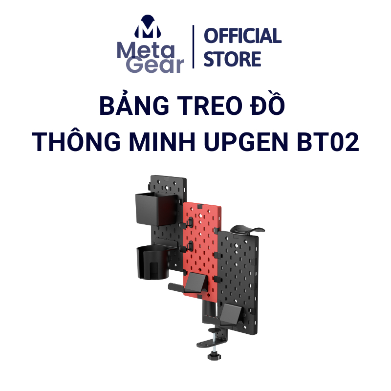 Bảng treo đồ UPGEN BT02 đa năng, thiết kế lắp đặt trên và dưới mặt bàn ...