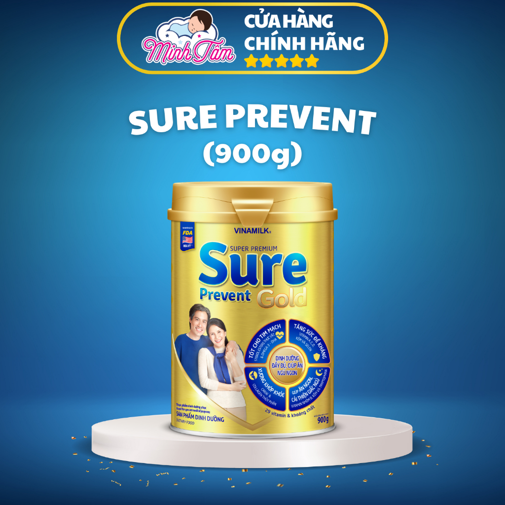 Sữa bột Vinamilk Sure Prevent Gold (900g) | Shopee Việt Nam