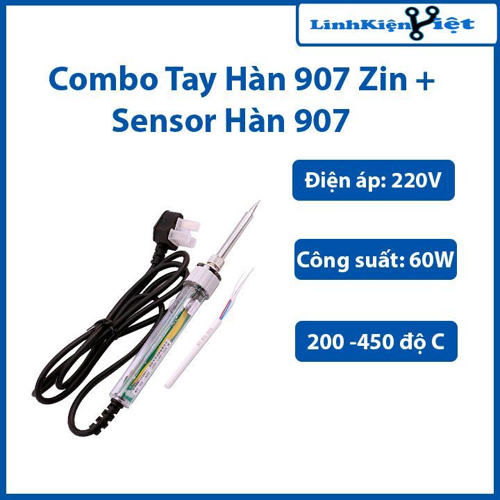 Combo tay hàn 907 zin + sensor hàn 907 | Shopee Việt Nam
