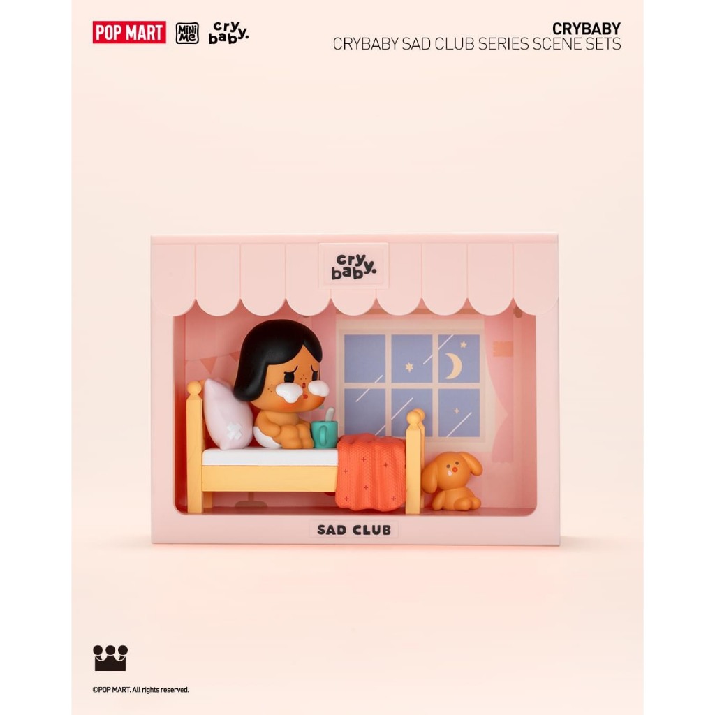 [CHÍNH HÃNG]POP MART CRYBABY SAD CLUB SERIES (FULLSET/SECRET) | Shopee ...