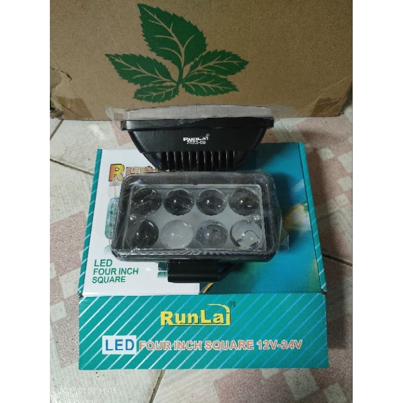 Đèn LED RunLai 8 bóng trợ sáng , giá 1 cặp 2 cái | Shopee Việt Nam