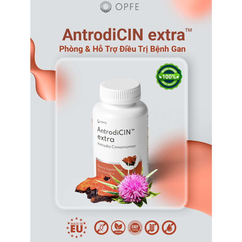 Viên uống OPFE AntrodiCIN extra capsules (30/60/120 viên) nhập khẩu ...