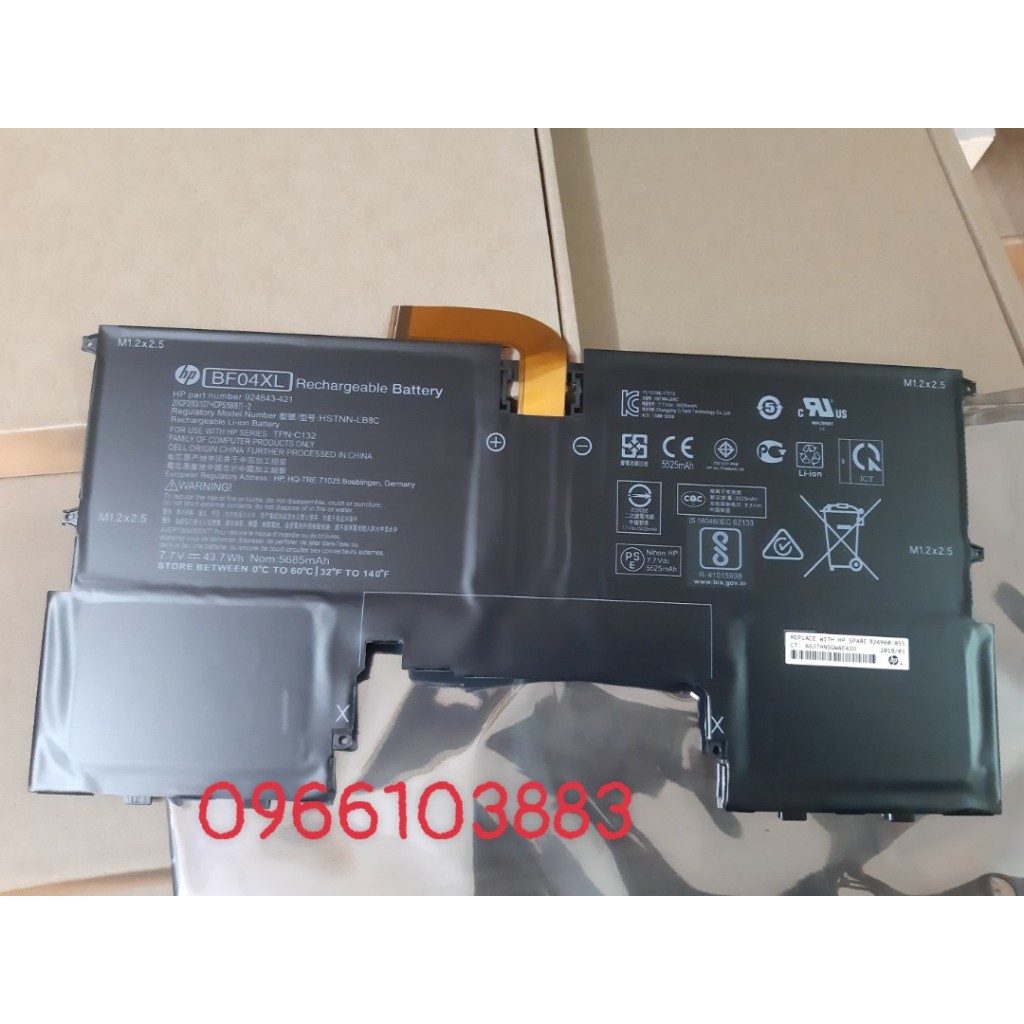 Pin Dành Cho Laptop HP Spectre 13-AF004TU 13-AF001TU 13-V116TU 13 ...