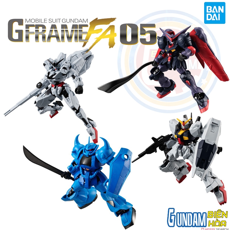 Mô hình lắp ráp gundam MOBILE SUIT GUNDAM G-FRAME FA 05 | Shopee Việt Nam