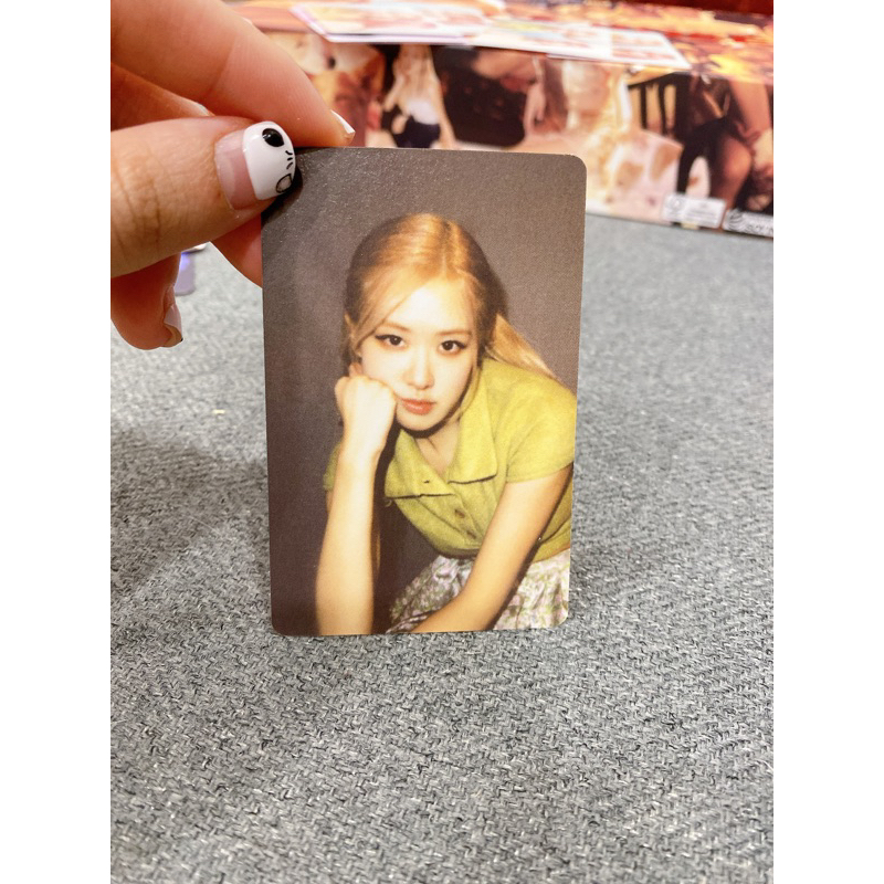 [OFFICIAL] Card blackpink wc22 Jisoo Lisa Rosé Jennie welcoming chính ...