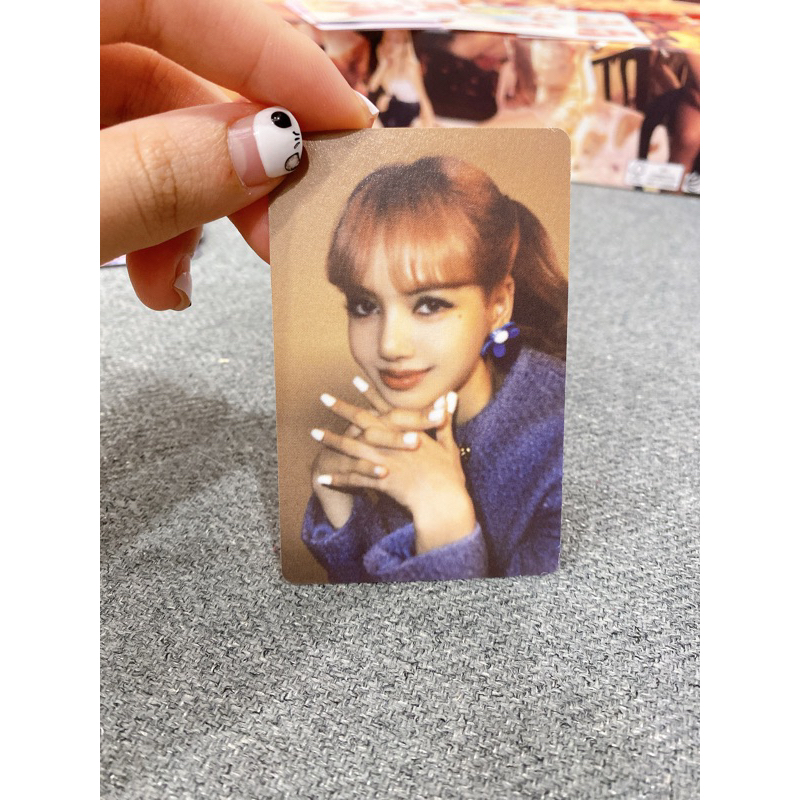 [OFFICIAL] Card blackpink wc22 Jisoo Lisa Rosé Jennie welcoming chính ...