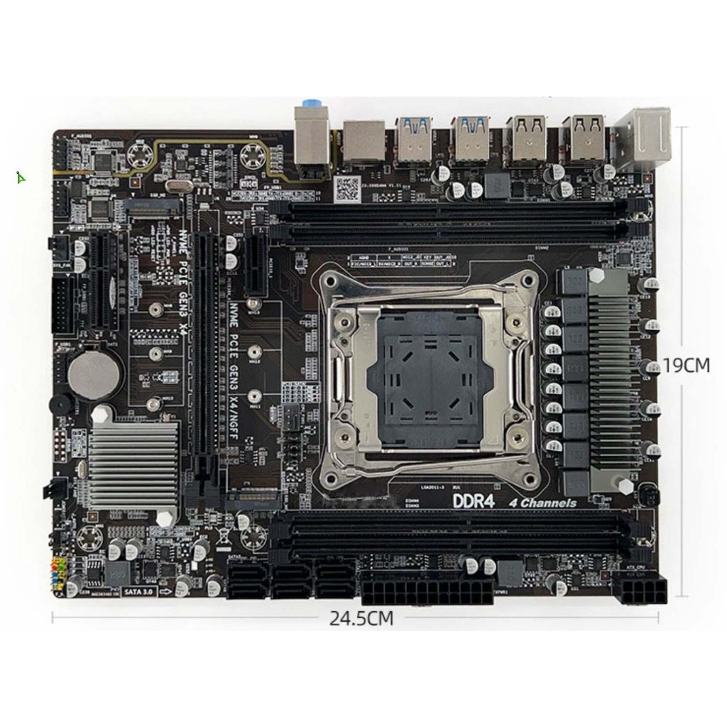 Mainboard x99 MATX nguồn 8 pha, 2 SSD NVME | Shopee Việt Nam