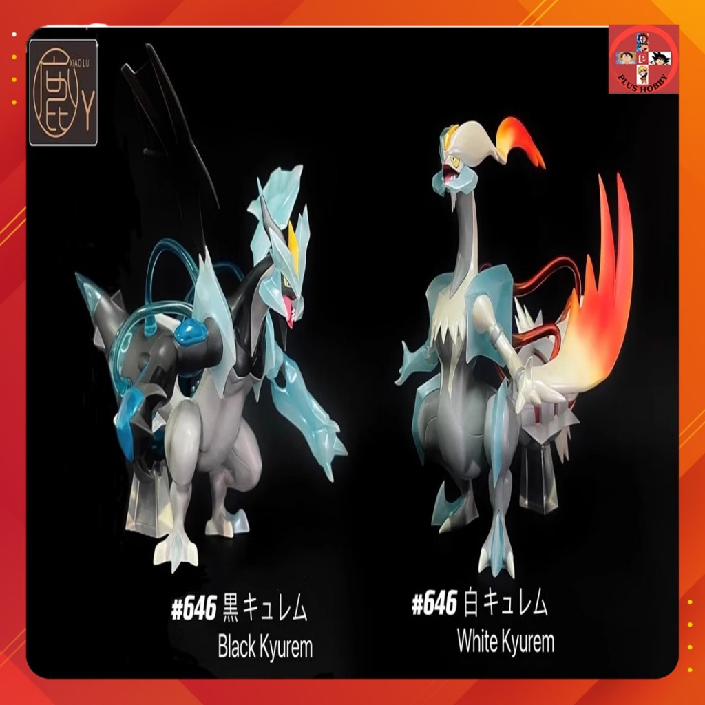 Mô hình Pokemon Scale World 1/20 Black Kyurem & White Kyurem - Recast ...