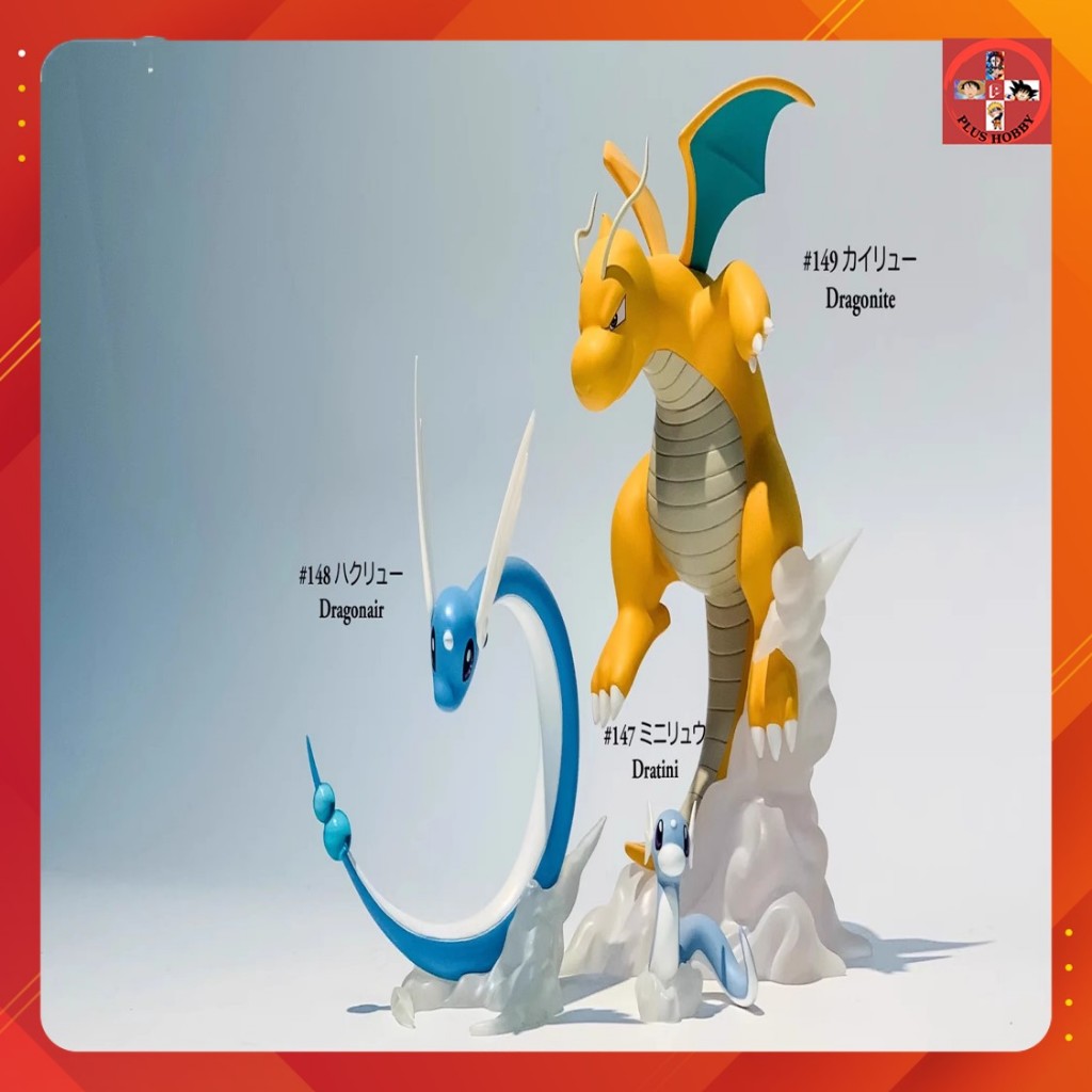Mô hình Pokemon 1/20 Dratini Dragonair Dragonite - BQG Studio | Shopee ...