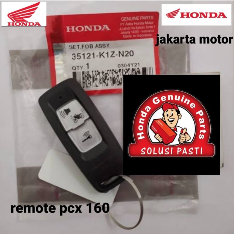 Remote smartkey PCX 160 up Vario, Click, Air blde, Adv ( đời 150, 160 ...