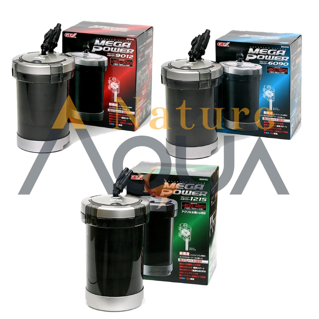 Lọc thùng Gex Mega Power Filter 6090 / 9012 / 1215 siêu êm nhập khẩu từ Nhật Bản | Shopee Việt Nam