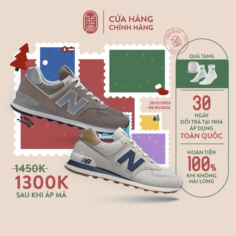[Hàng Chính Hãng] Giày thể thao New Balance 574 dành cho nam nữ chuẩn ...