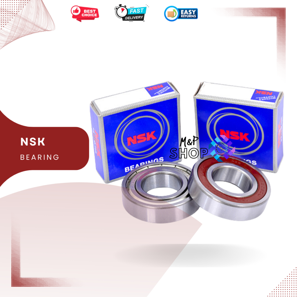 vòng bi 『 bạc đạn 』NSK 6000, 6001, 6002, 6003 6004, 6200, 6201, 6202, 6203, 6204, 6205, 6300 ...