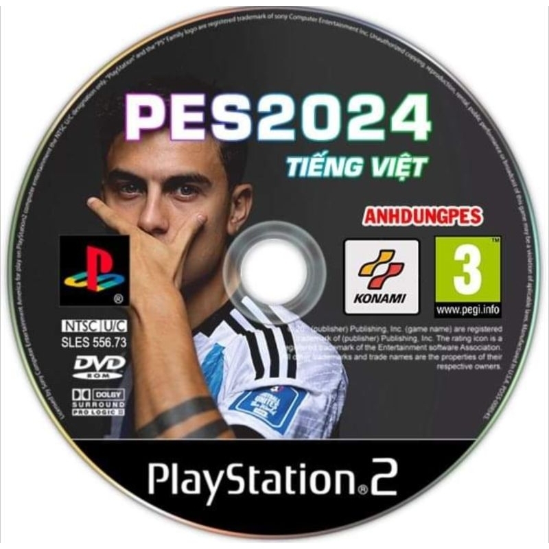 Đĩa Pes 2024 Tiếng Việt [PS2], USB PES 2024 Tiếng Việt | Shopee Việt Nam