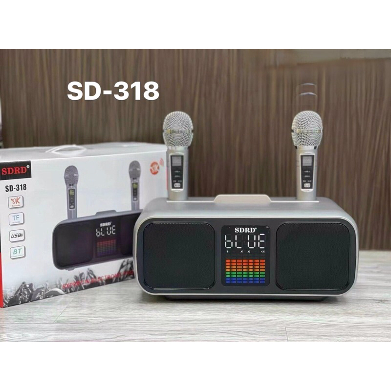 Loa bluetooth SD-318 các nút cảm ứng công suất 40W | Shopee Việt Nam