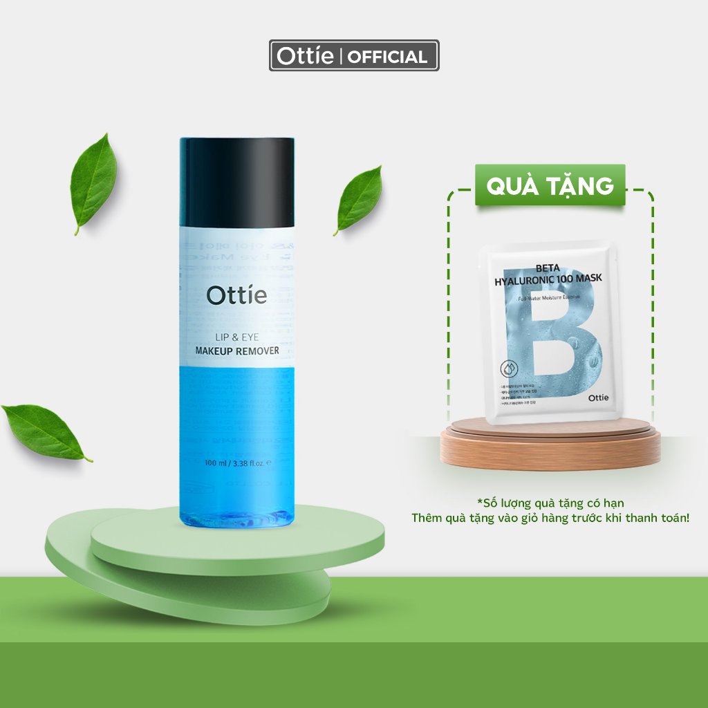 Nước Tẩy Trang Mắt Và Môi 2 Lớp Ottie Lip＆Eye Makeup Remover Tẩy Trang ...