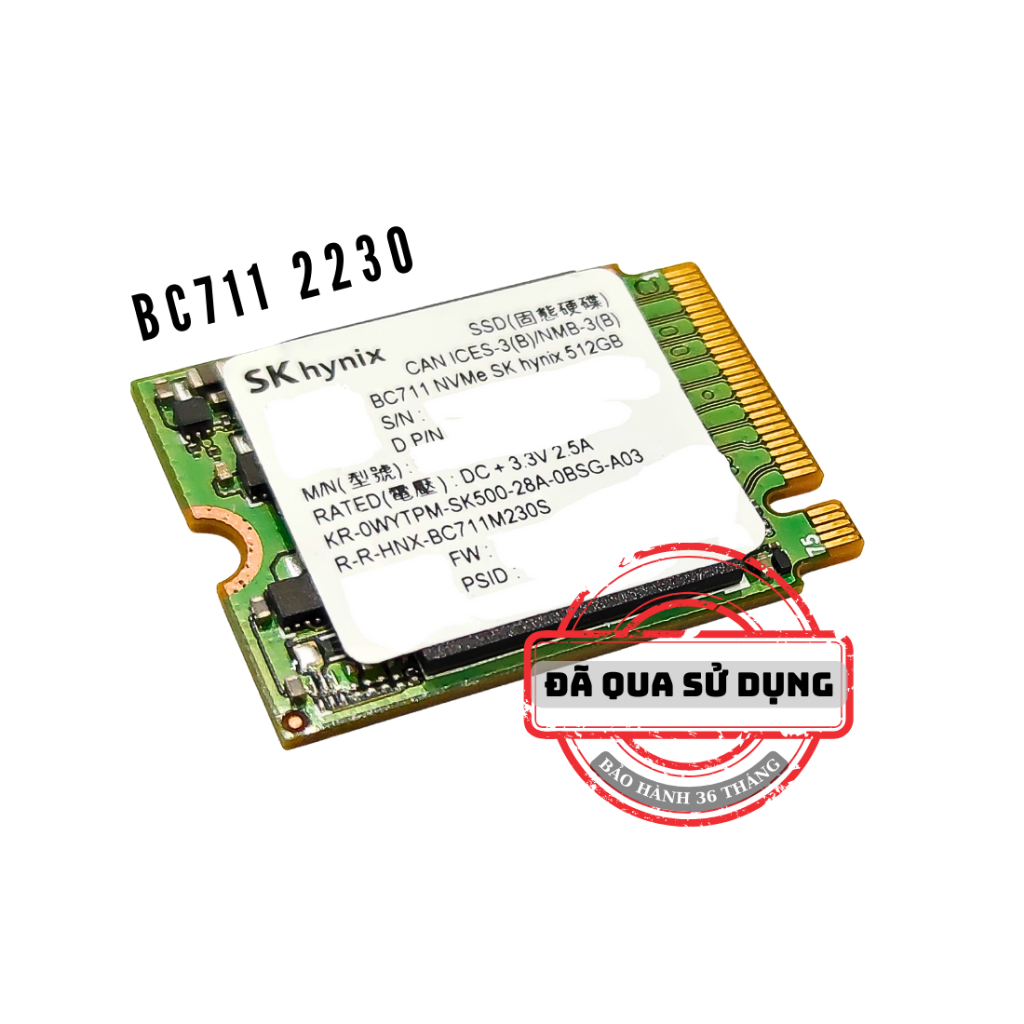 (Lagihitech) Ổ cứng SSD Hynix BC711 256GB / 512GB M2 2230 / 2280 PCIe ...
