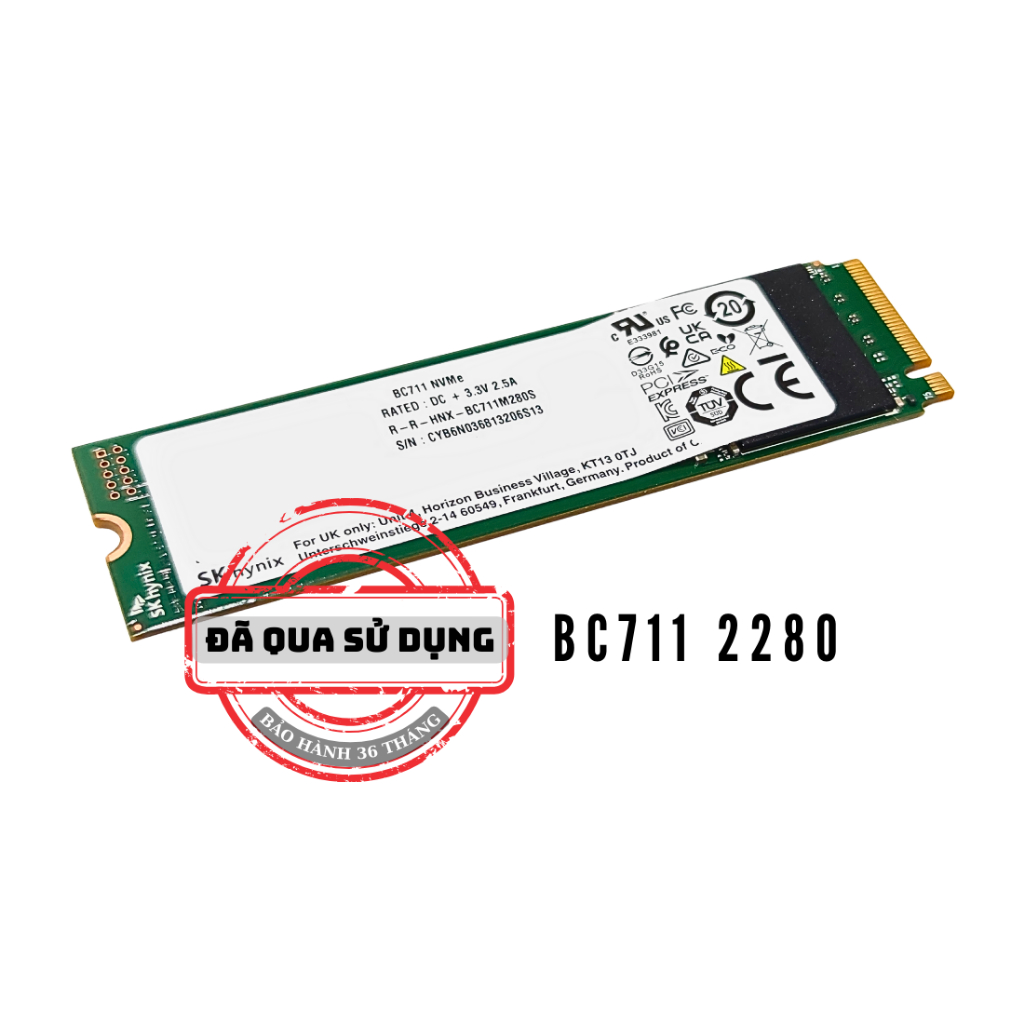 (Lagihitech) Ổ cứng SSD Hynix BC711 256GB / 512GB M2 2230 / 2280 PCIe ...