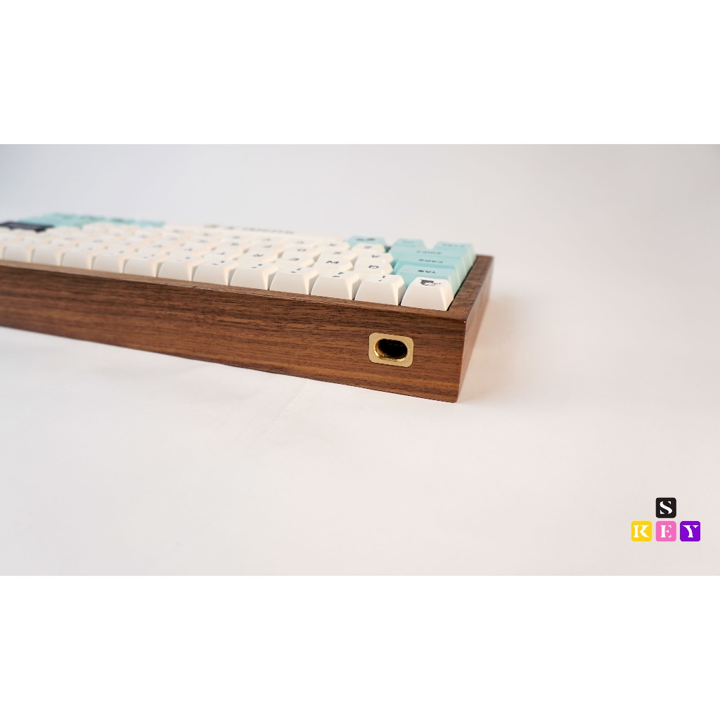Vỏ Gỗ Bàn Phím Cơ TU40% - CASE WOOD MECHANICAL KEYBOARD TU40% (Bản ...