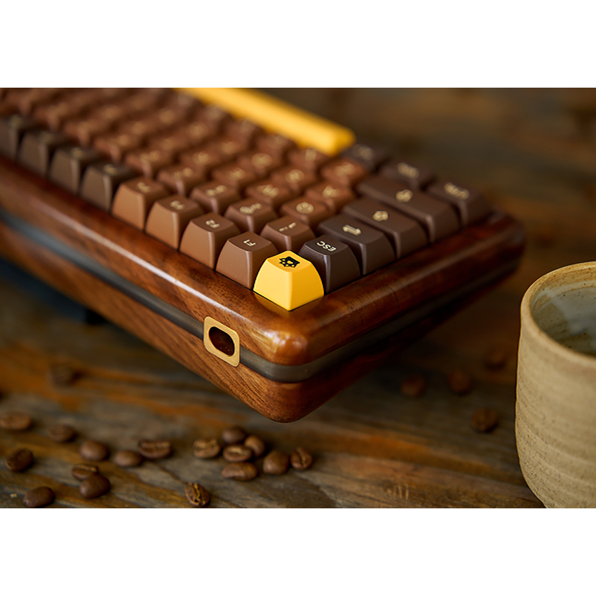 Vỏ Gỗ Bàn Phím Cơ TU40% - CASE WOOD MECHANICAL KEYBOARD TU40% (Bản ...
