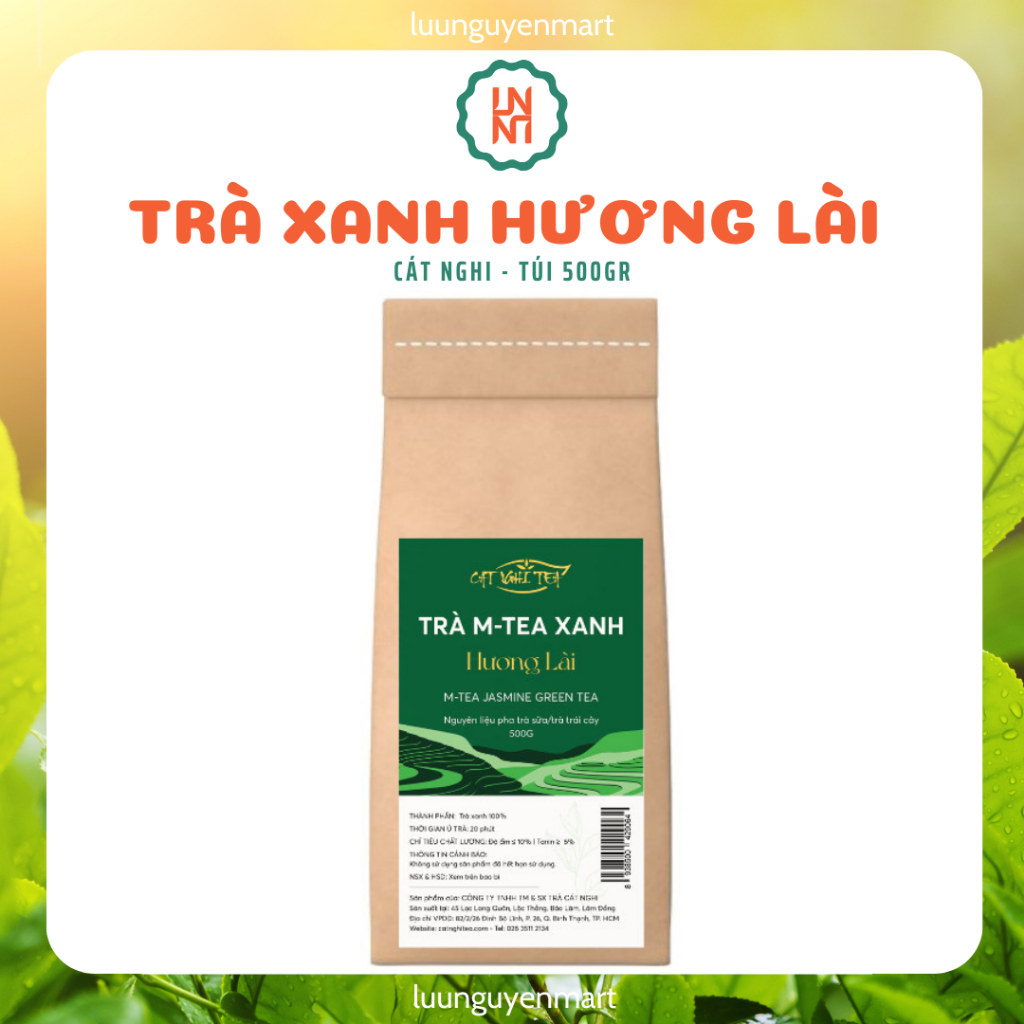 Trà Xanh Hương Lài M-Tea (Cát Nghi) - Túi 500gr | Shopee Việt Nam