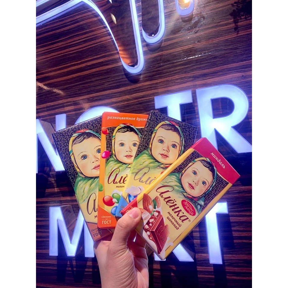 Socola thanh Nga - Chocolate hàng nội địa Nga đủ vị | Shopee Việt Nam