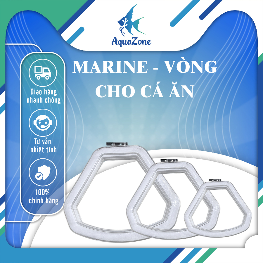 Vòng cho cá ăn - vòng giữ thức ăn không bị phân tán Marine size S, M, L ...