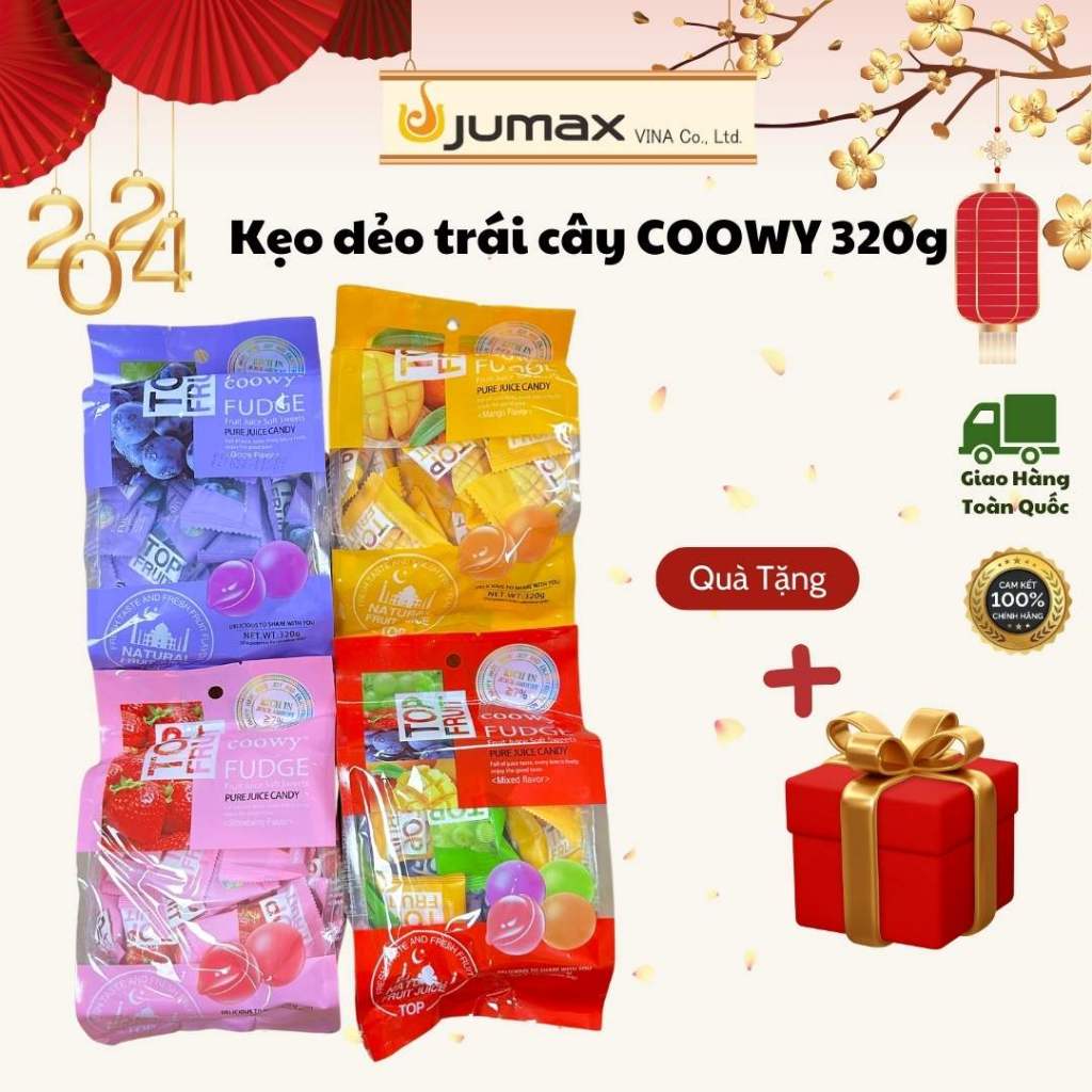 [HSD 19/5/2025] Kẹo dẻo trái cây Coowy Đủ 4 vị - TOP FRUIT COOWY - HÌNH ...